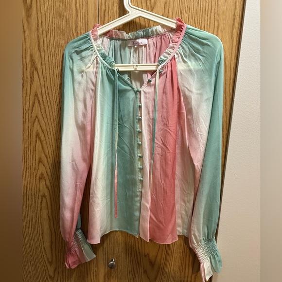 Parker | Tops | Parker Lovely Blouson Top | Poshmark